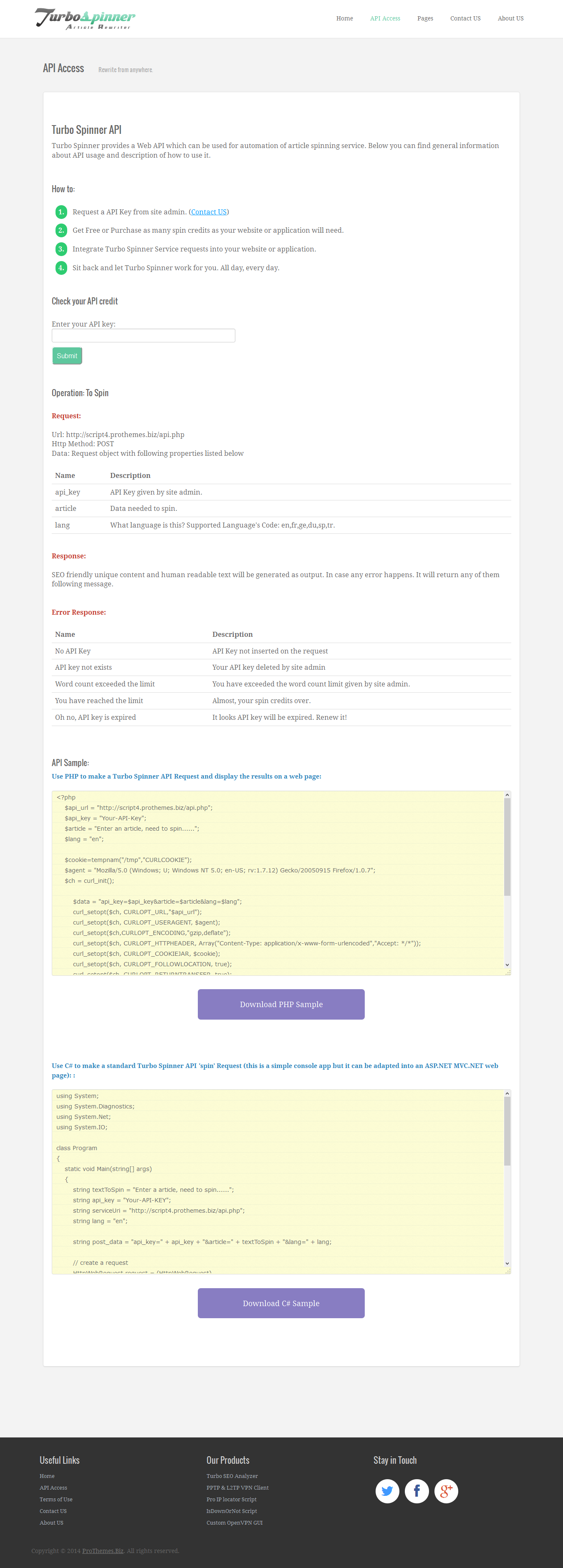 Turbo Spinner: Article Rewriter by Rainbowbalaji | CodeCanyon